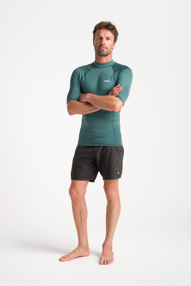 C-SKINS NUWAVE UV SKINS BASICS MENS SHORT SLEEVE VEST – C-Skins